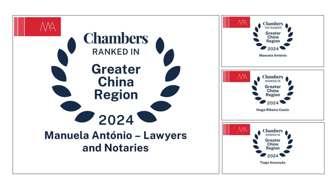 Chambers and Partners Macau SAR Lawyer Rankings - Manuela António